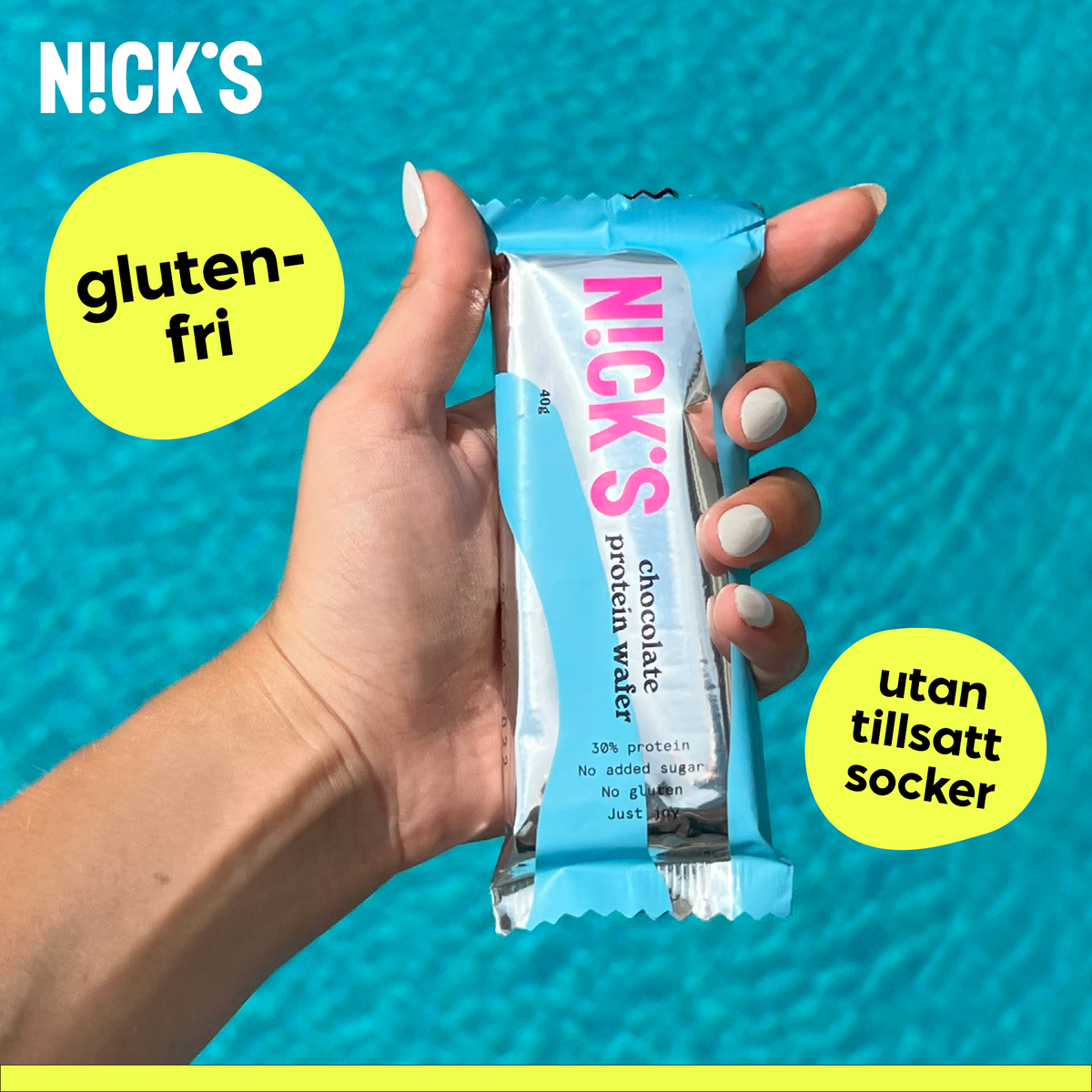 Proteinwaffel Schokolade | Ohne Zuckerzusatz – NICK'S EU